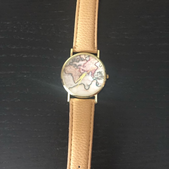 Accessories | World Map Watch | Poshmark